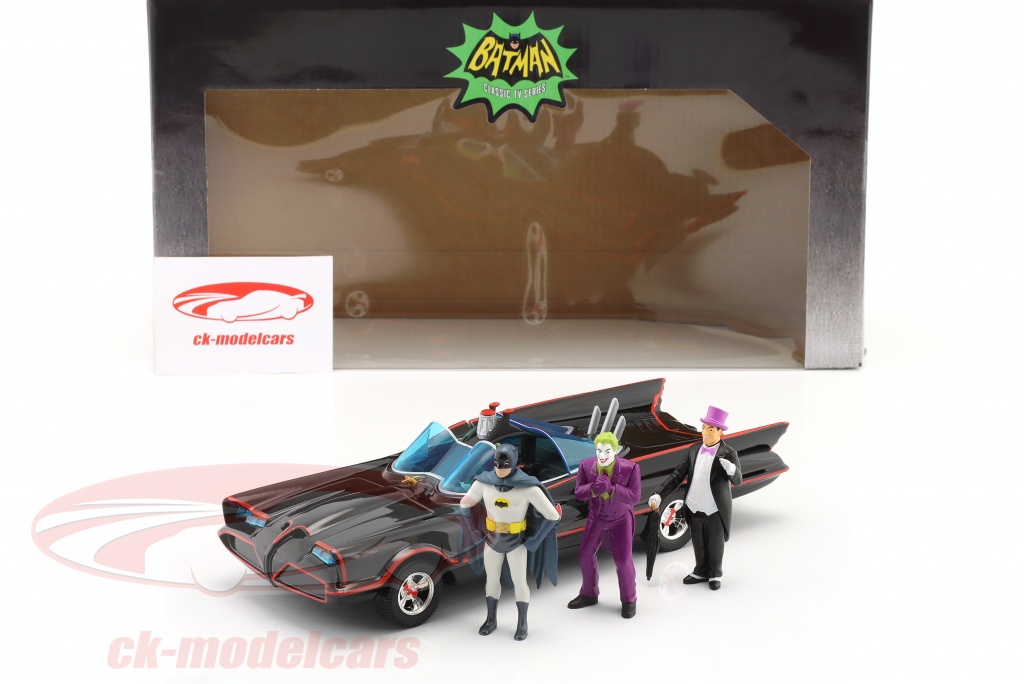 Jadatoys 1:24 Batmobil Serie: "Batman" with characters batman, Joker ...