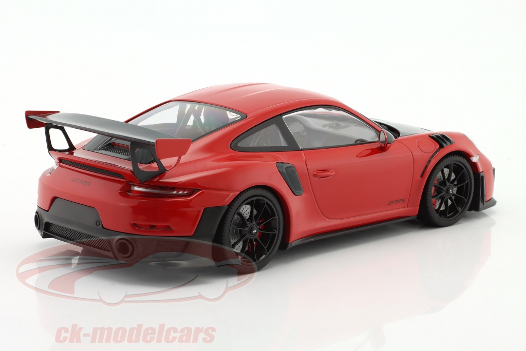 Minichamps 1:18 Porsche 911 (991 II) GT2 RS 2018 carmine / black rims ...