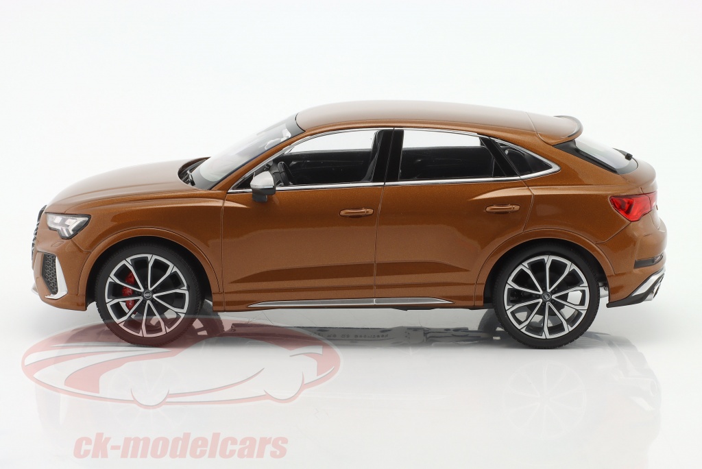 Minichamps 1:18 Audi RS Q3 Sportback Année de construction 2019 brun métallique 155018104 modèle ...