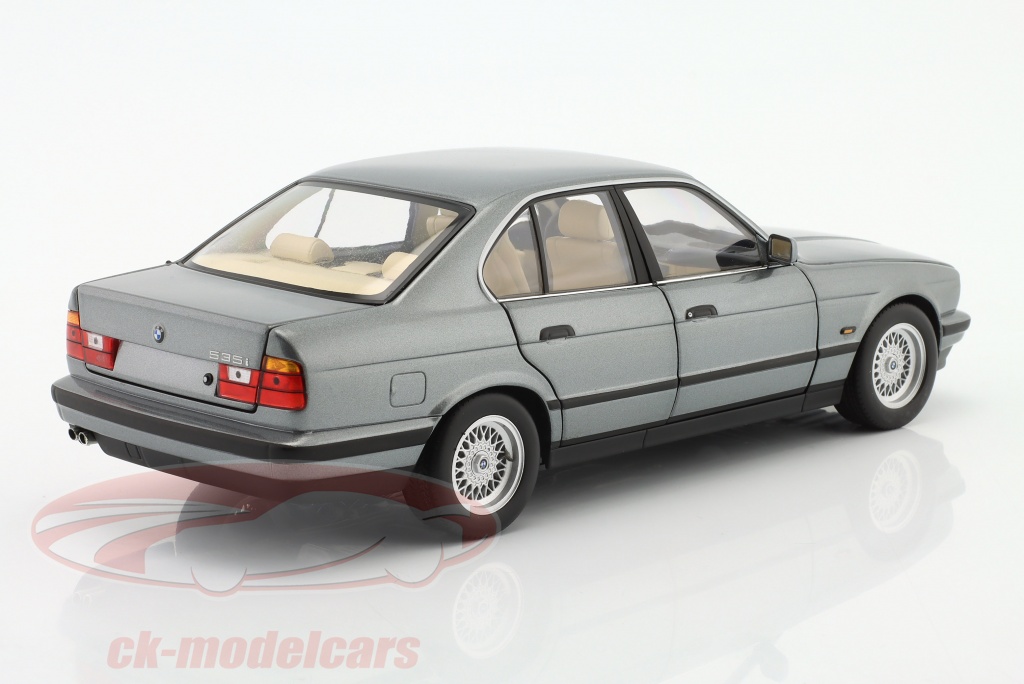 Minichamps 1:18 BMW 535i (E34) year 1988 grey metallic 100024008 model ...