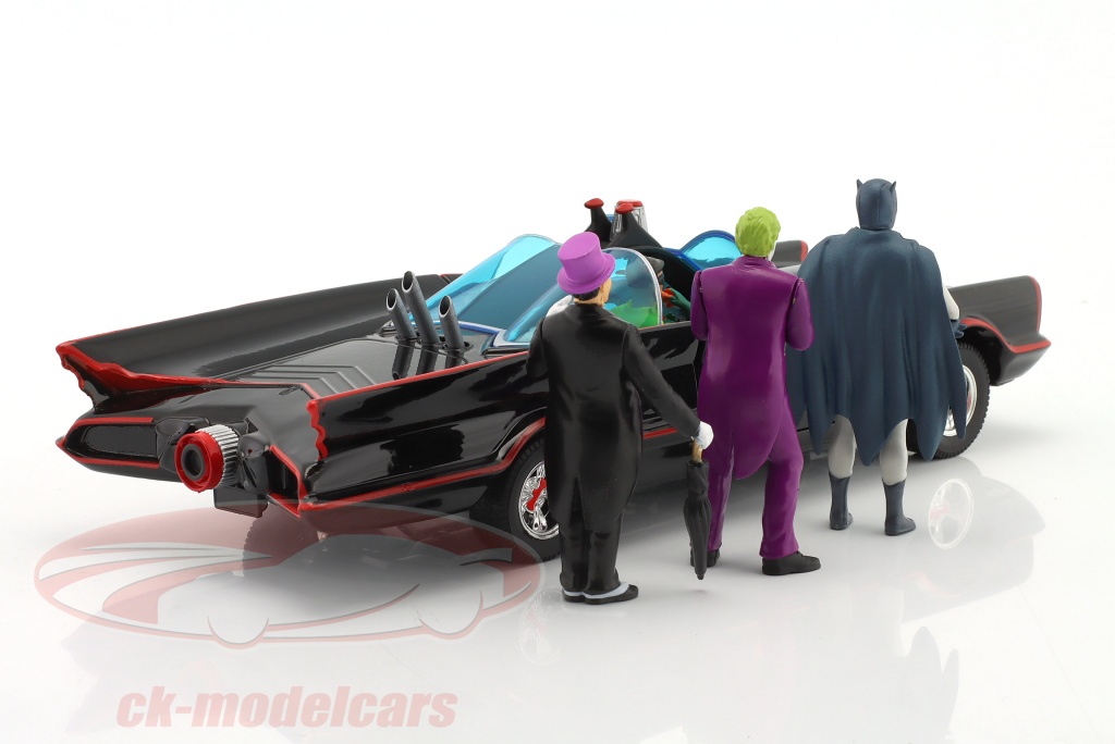Jadatoys 1:24 Batmobil Serie: "Batman" with characters batman, Joker ...