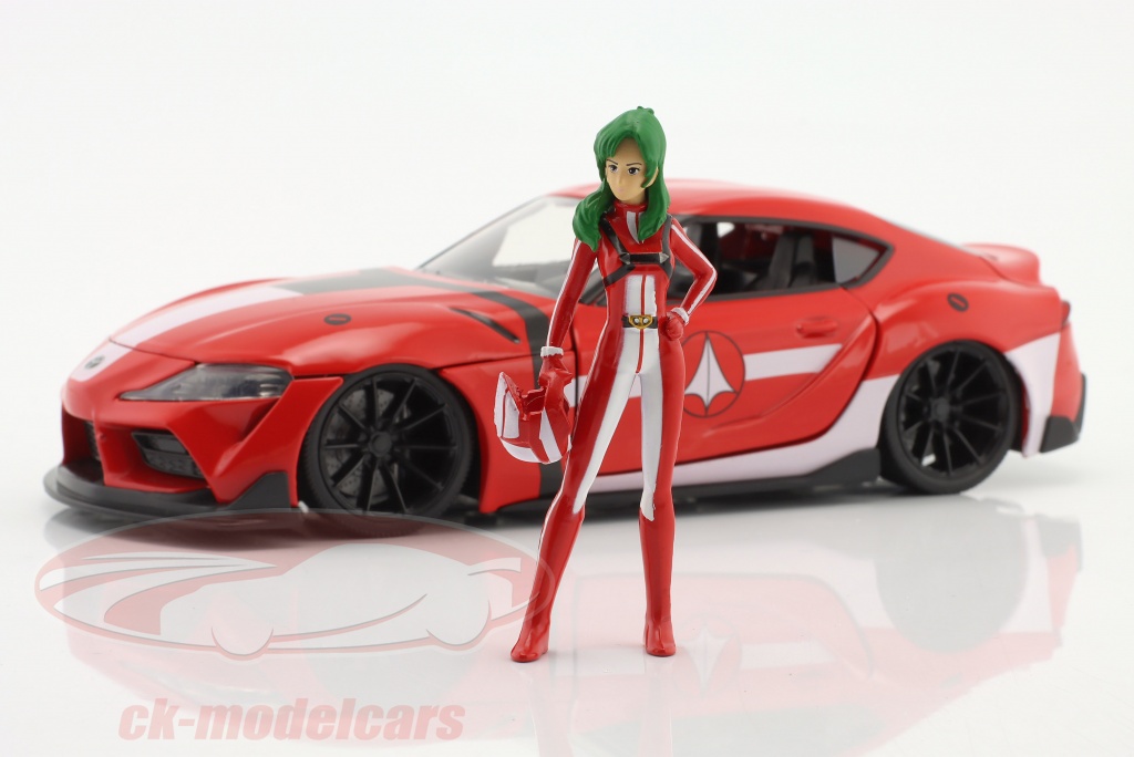 Jadatoys 1:24 Toyota Supra MK5 TV series robotech with figure Miriya ...