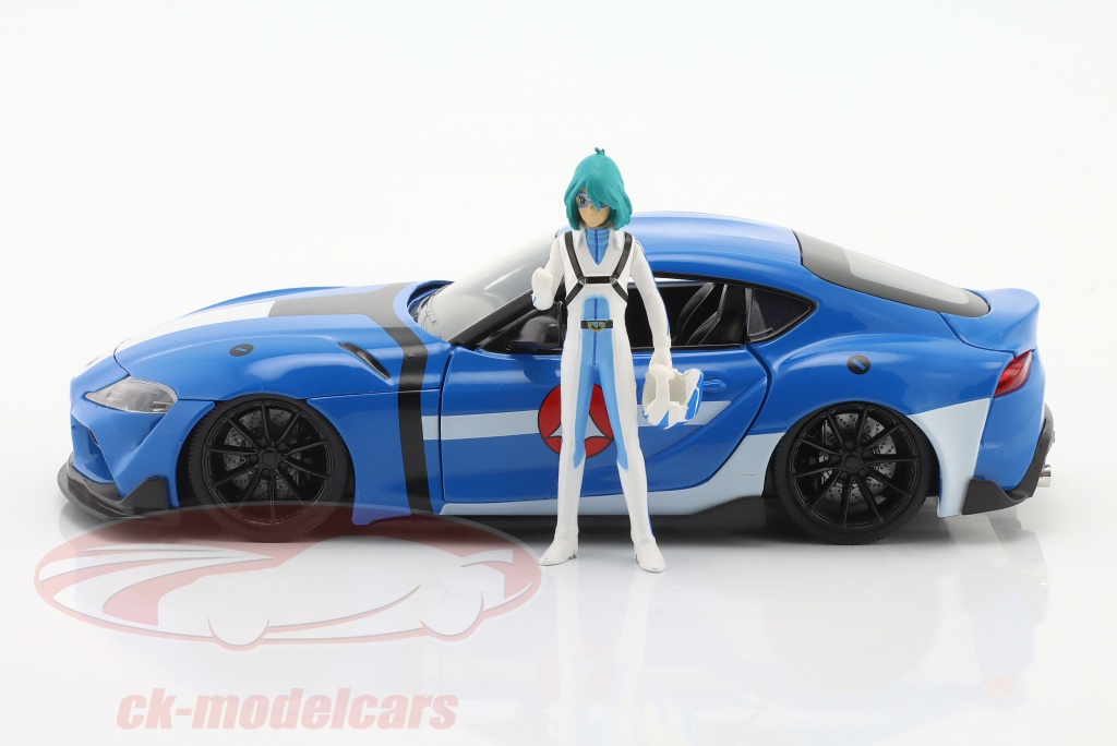 Jadatoys 1:24 Toyota Supra MK5 TV series robotech with figure Max ...