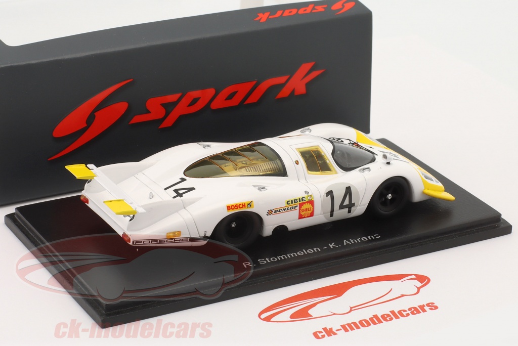 Spark 1:43 Porsche 917 LH #14 24h LeMans 1969 Stommelen, Ahrens jr ...