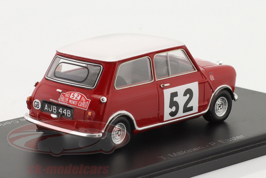 Spark 1:43 BMC Mini Cooper S #52 vincitore Rallye Monte Carlo 1965 ...