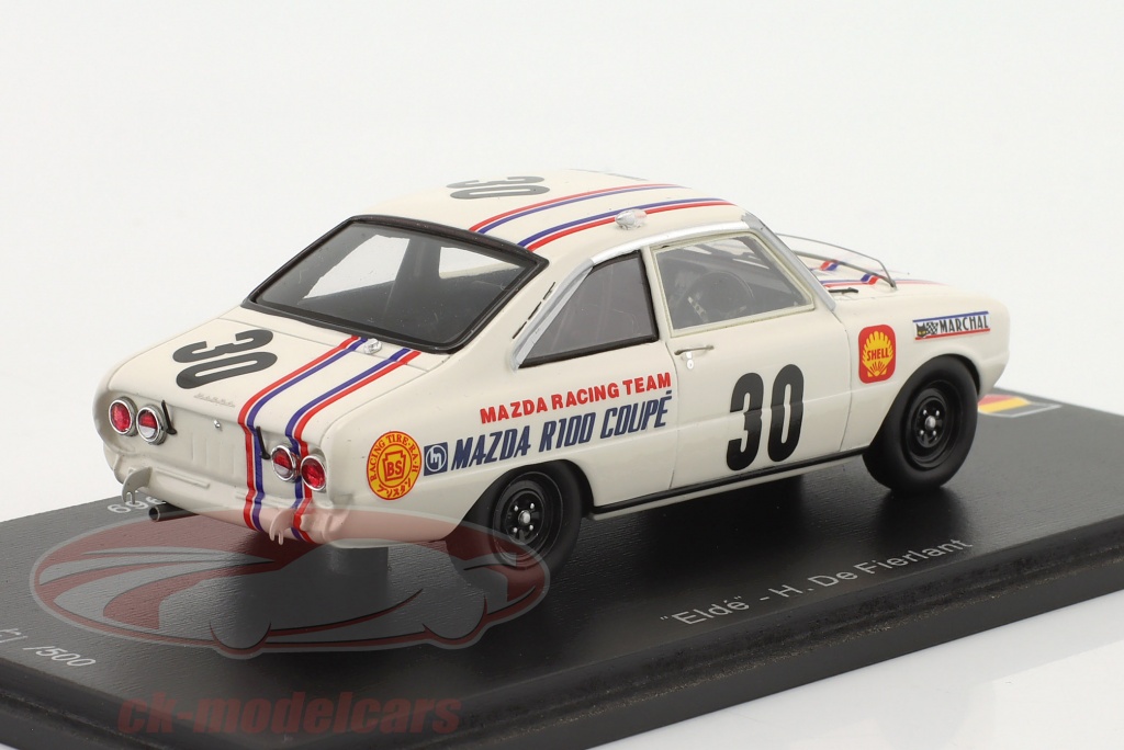 Spark 1:43 Mazda R100 M10A #30 24h Spa 1969 Dernier, de Fierlant SB493 ...