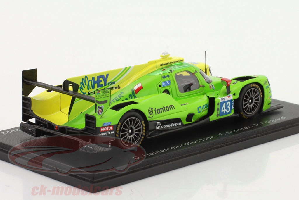 Spark 1:43 Oreca 07 #43 24h LeMans 2022 Inter Europol Competition S8636 ...