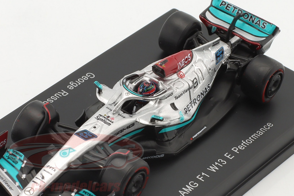 Spark 1:64 George Russell Mercedes-AMG F1 W13 #63 formula 1 2022 Y257 ...