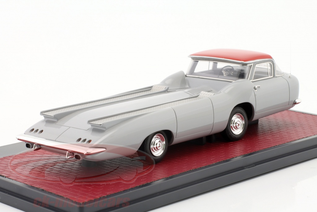 Matrix 1:43 Holtkamp Cheetah Transporter Baujahr 1961 grau / rot ...