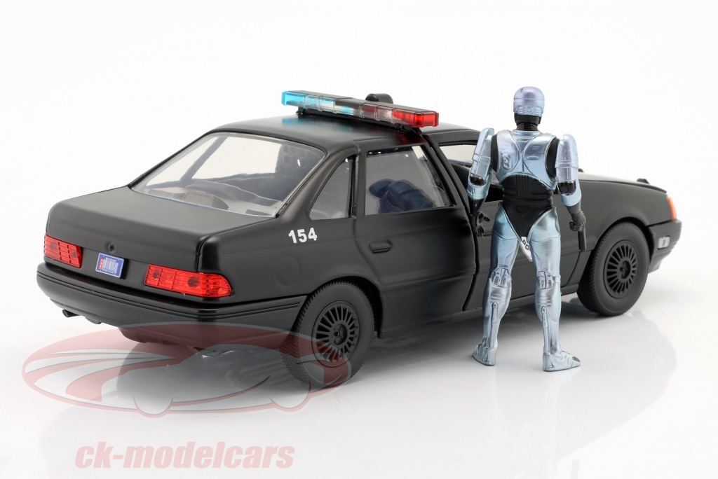 Jadatoys 1:24 Ford Taurus OCP year 1986 Movie Robocop with figure ...