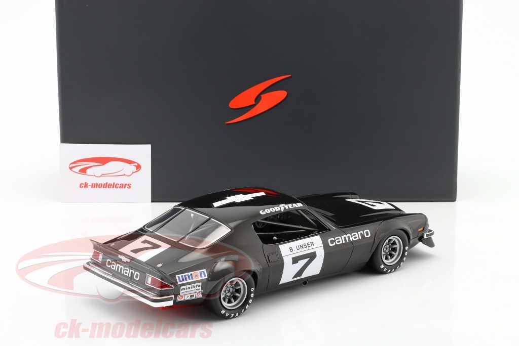 Spark 1:18 Chevrolet Camaro #7 winner IROC Michigan 1974 / 75 Bobby ...