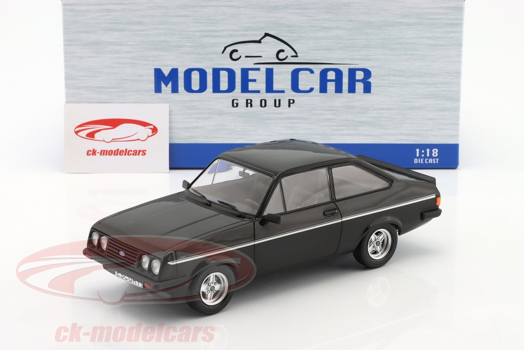 Modelcar Group 1:18 Ford Escort MK2 RS 2000 black MCG18405 model car ...