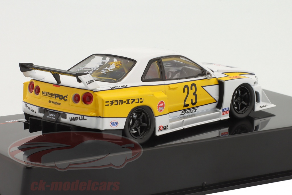 Ixo 1:43 LB-Works LB-ER34 Nissan Super Silhouette Skyline #23 2020 ...