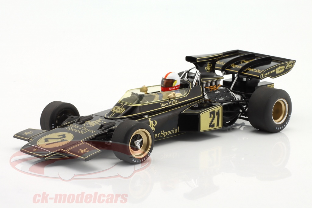 ModelCarGroup 1:18 Dave Walker Lotus 72D #21 Espagne GP formule 1 1972 MCG MCG18611F modèle ...