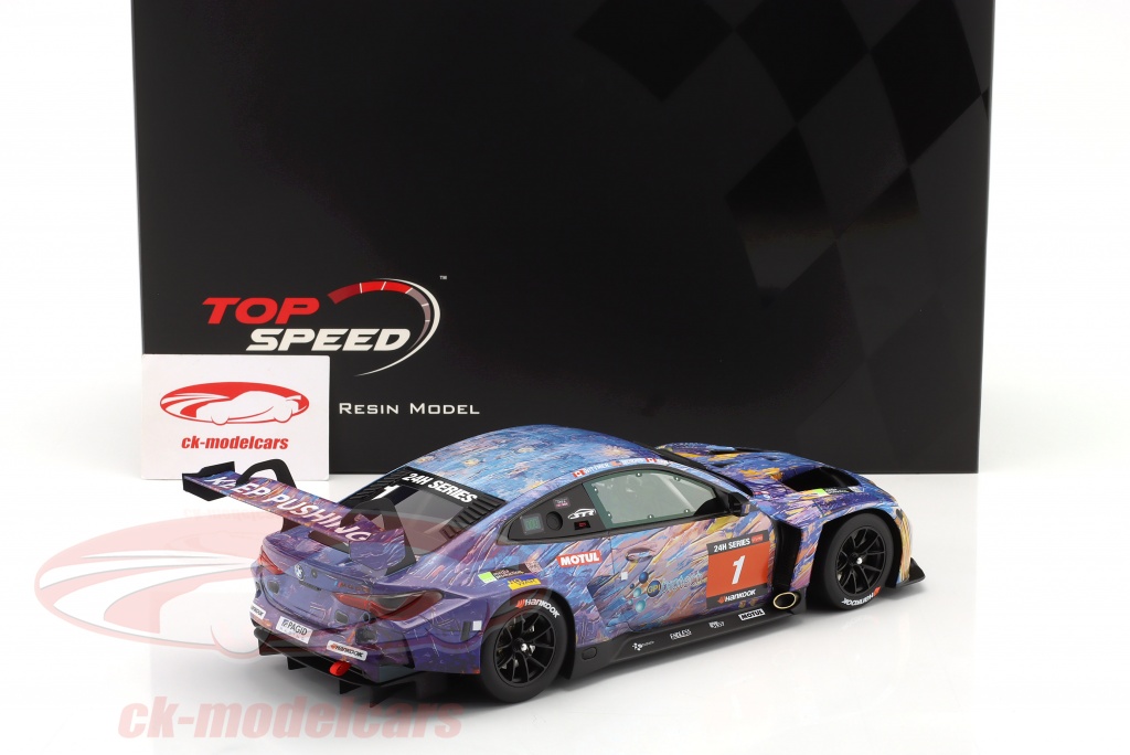 True Scale 1:18 BMW M4 GT3 #1 勝者 12H Mugello 2022 ST Racing TS0404 モデル ...