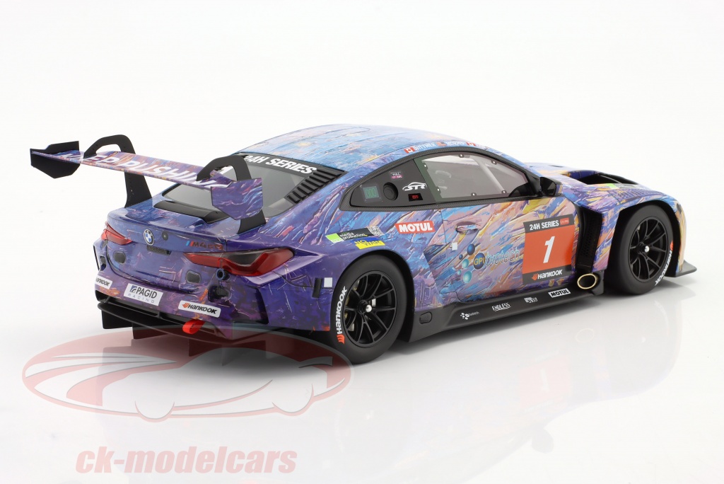 True Scale 1:18 BMW M4 GT3 #1 勝者 12H Mugello 2022 ST Racing TS0404 モデル ...