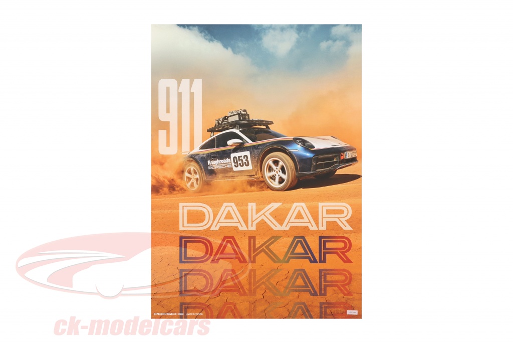 Porsche 911 Dakar Poster Set (3x 50x70 cm) WAP0925010PDKP WAP0925010PDKP