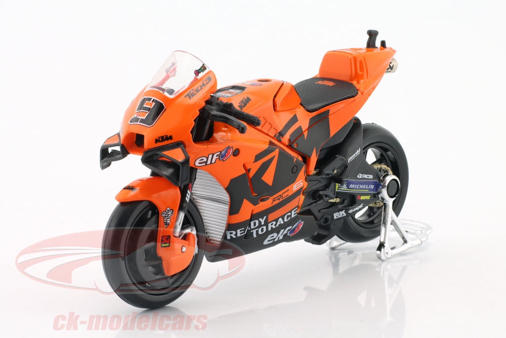 Maisto 1:18 Danilo Petrucci KTM RC16 #9 MotoGP 2021 36376 #9 modelo ...