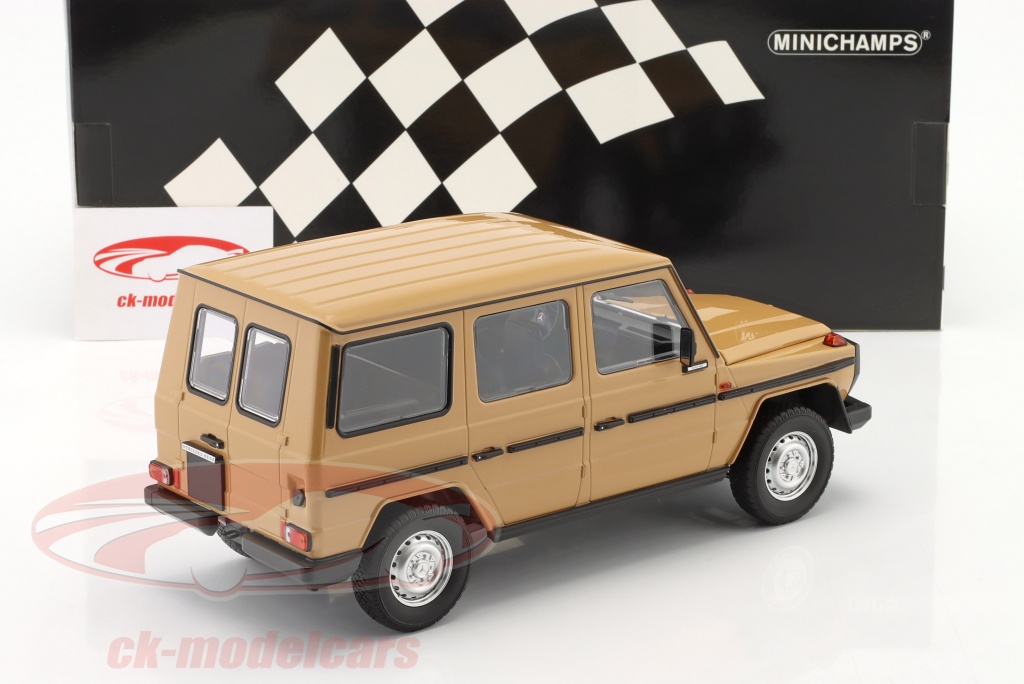Minichamps 1:18 Mercedes-Benz G model LWB (W460) year 1980 beige ...