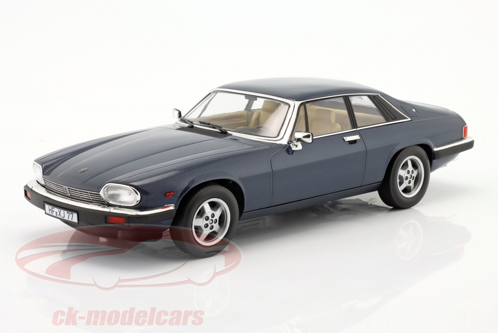 Norev 1:18 Jaguar XJ-S H.E. coupé Année de construction 1982 bleu foncé ...