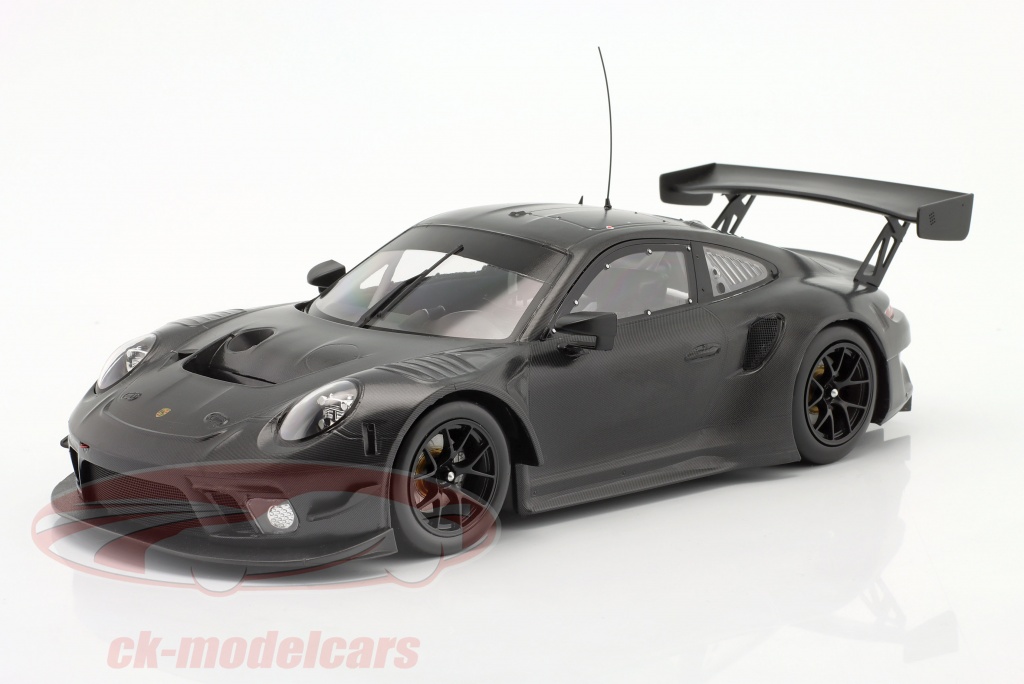 Ixo 1:18 Porsche 911 GT3 R Plain Body Version negro LEGT18065B modelo ...