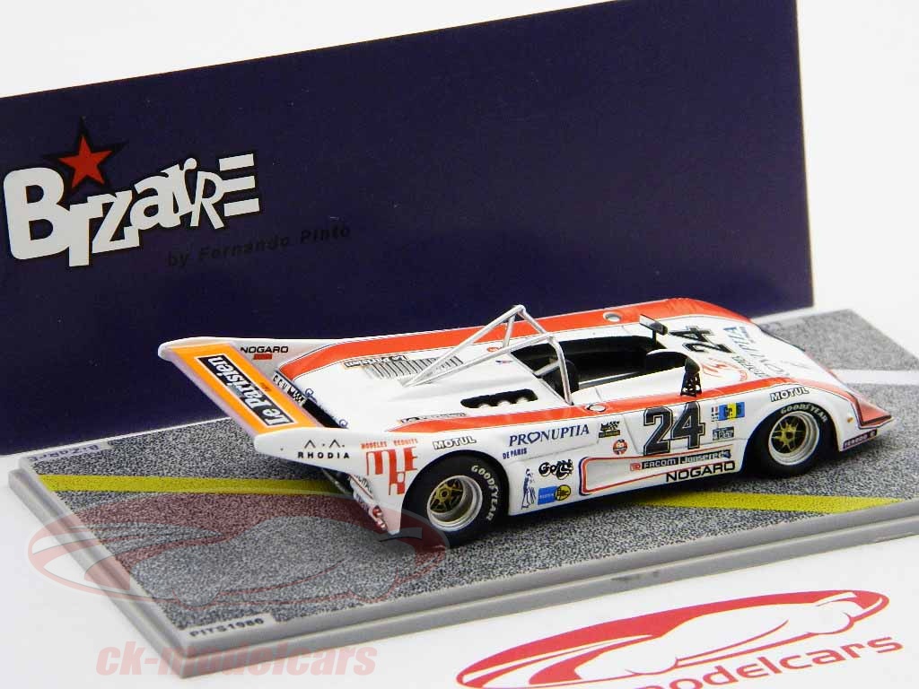 Spark 1:43 Lola T296 Ford #24 LeMans 1978 Bizarre BZ068 model car BZ068 ...