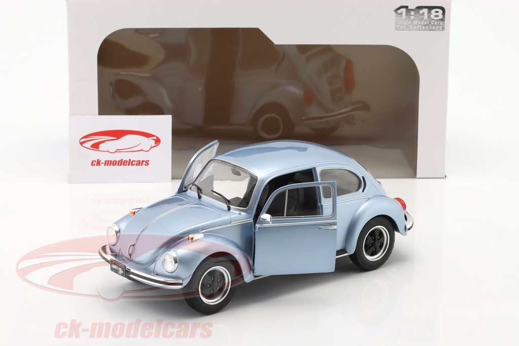 Solido 1:18 Volkswagen VW 甲虫 1303 建設年 1974 ライトブルー メタリック S1800520 モデル 車 ...