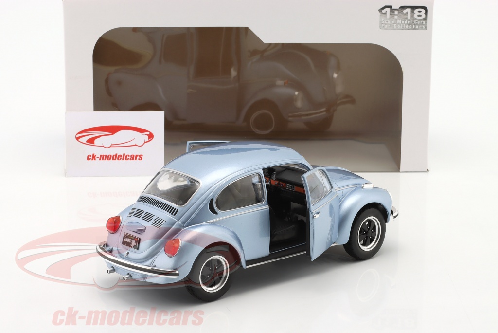 Solido 1:18 Volkswagen VW 甲虫 1303 建設年 1974 ライトブルー メタリック S1800520 モデル 車 ...