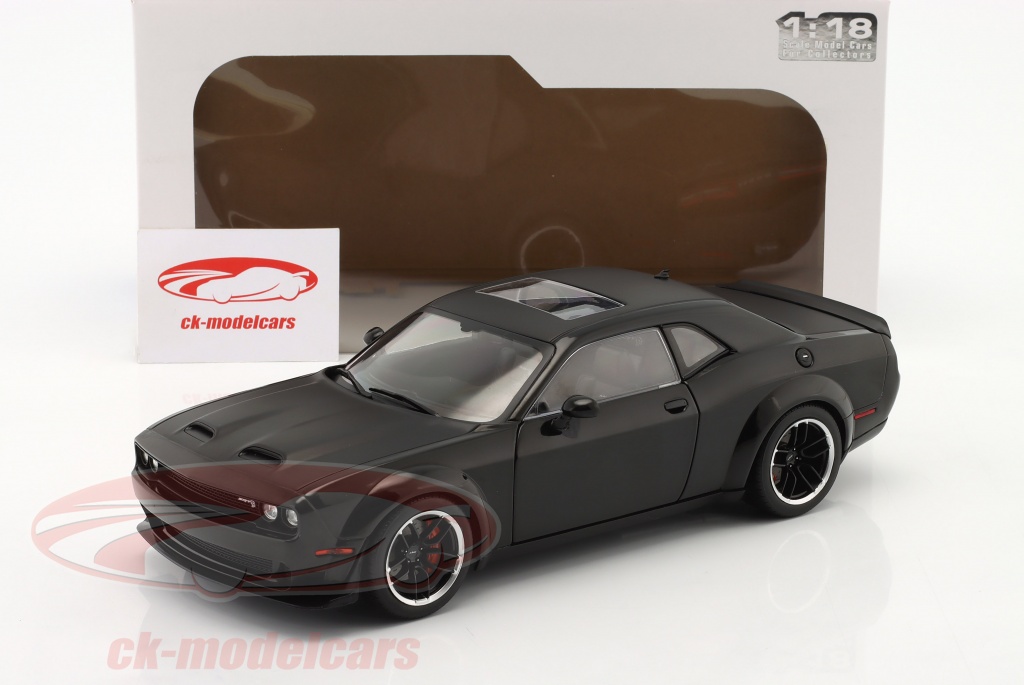 Solido 1:18 Dodge Challenger SRT Hellcat Redeye Widebody 2020 black ...