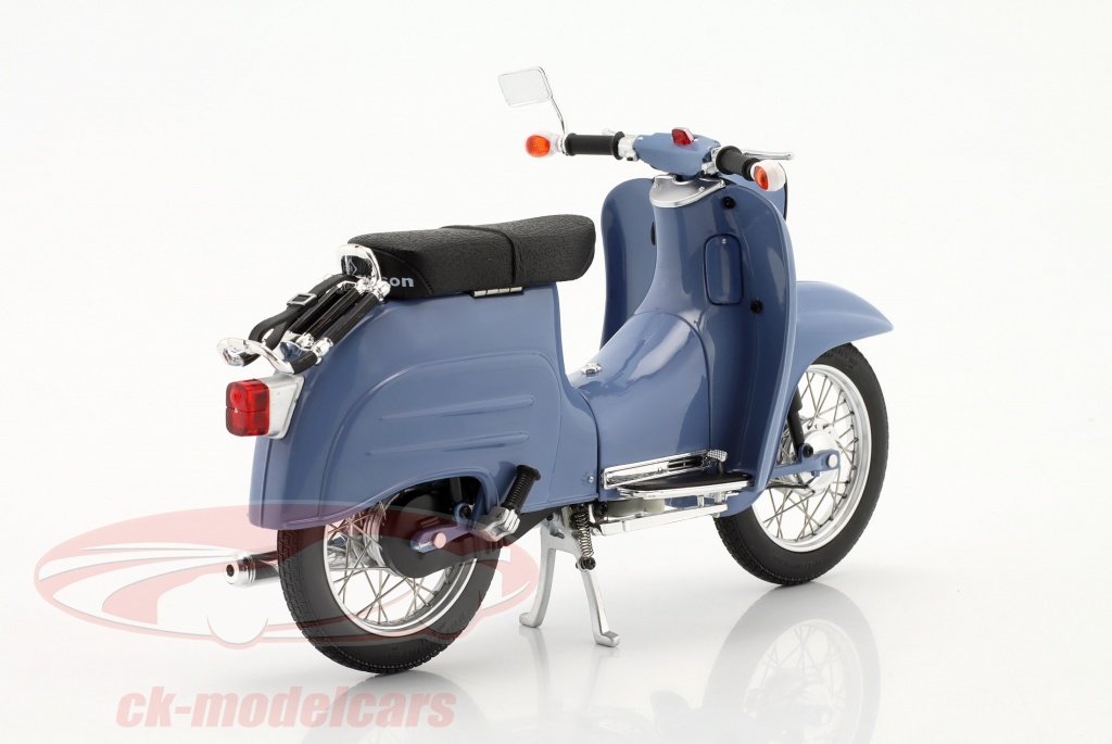 Schuco 1:10 Simson Schwalbe KR51/1 蓝色的 450649300 模型 汽车 450649300 4007864061471