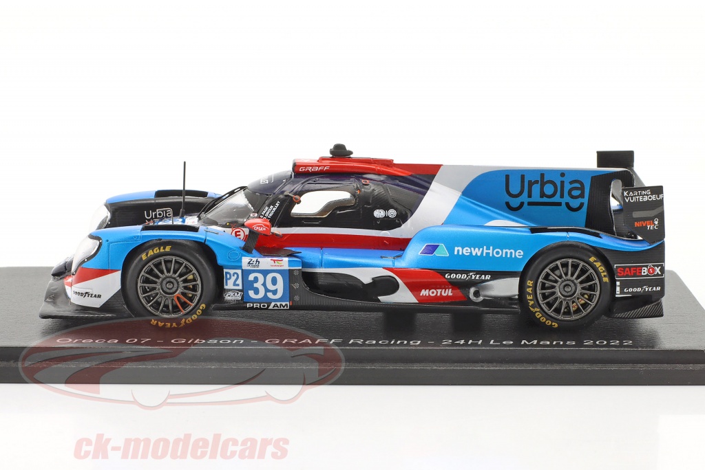 Spark 1:43 Oreca 07 #39 24h LeMans 2022 GRAFF Racing S8634 model car ...
