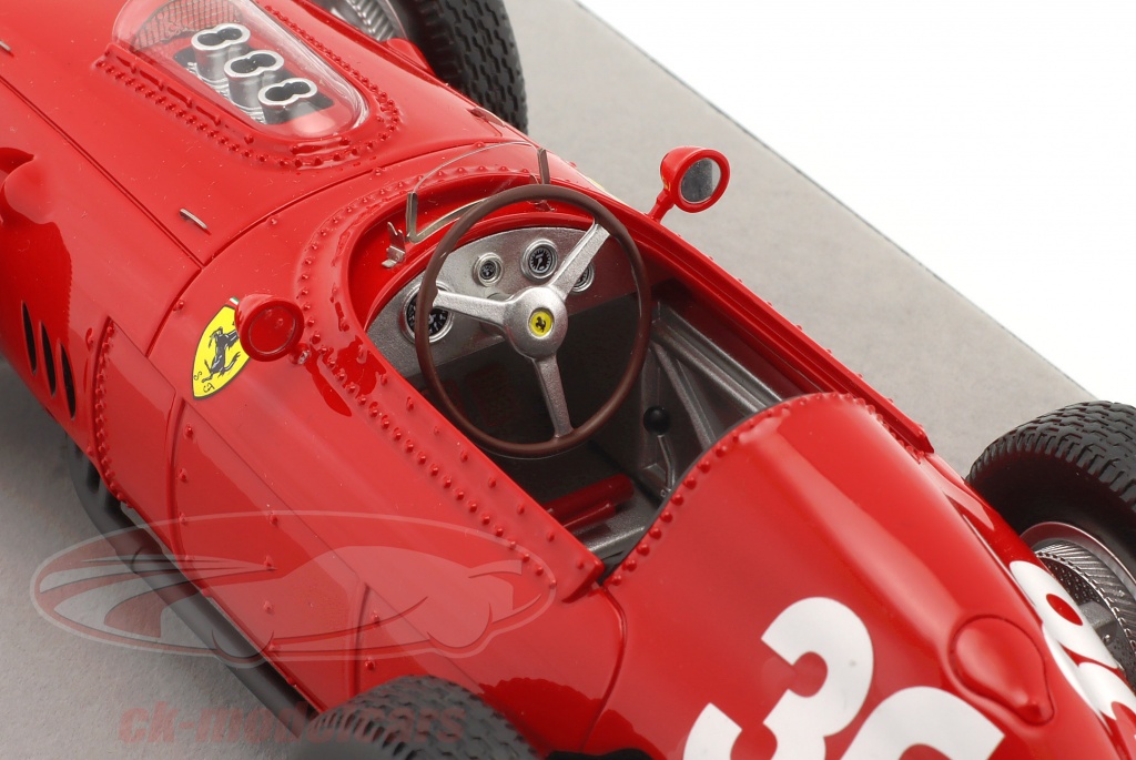 Tecnomodel 1:18 P. Hill Ferrari Dino 246/256 F1 #36 3ème Monaco GP ...