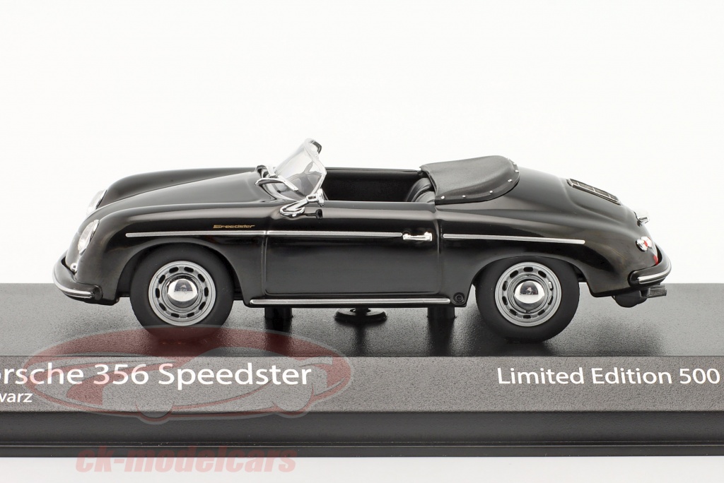 Minichamps 1:43 Porsche 356 Speedster Año de construcción 1956 negro ...