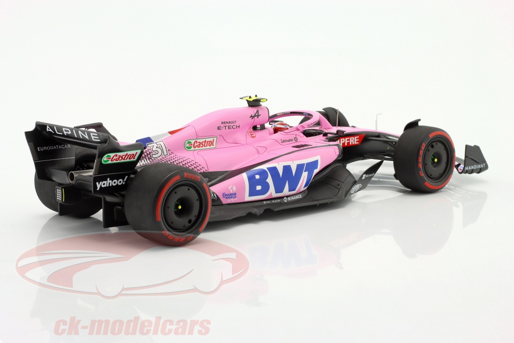 Spark 1:18 Esteban Ocon Alpine A522 #31 Bahrain GP formula 1 2022 ...