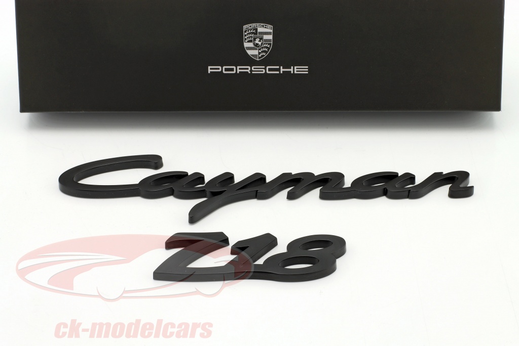 Porsche magnet sæt 718 Cayman sort WAP0502060PCAY WAP0502060PCAY