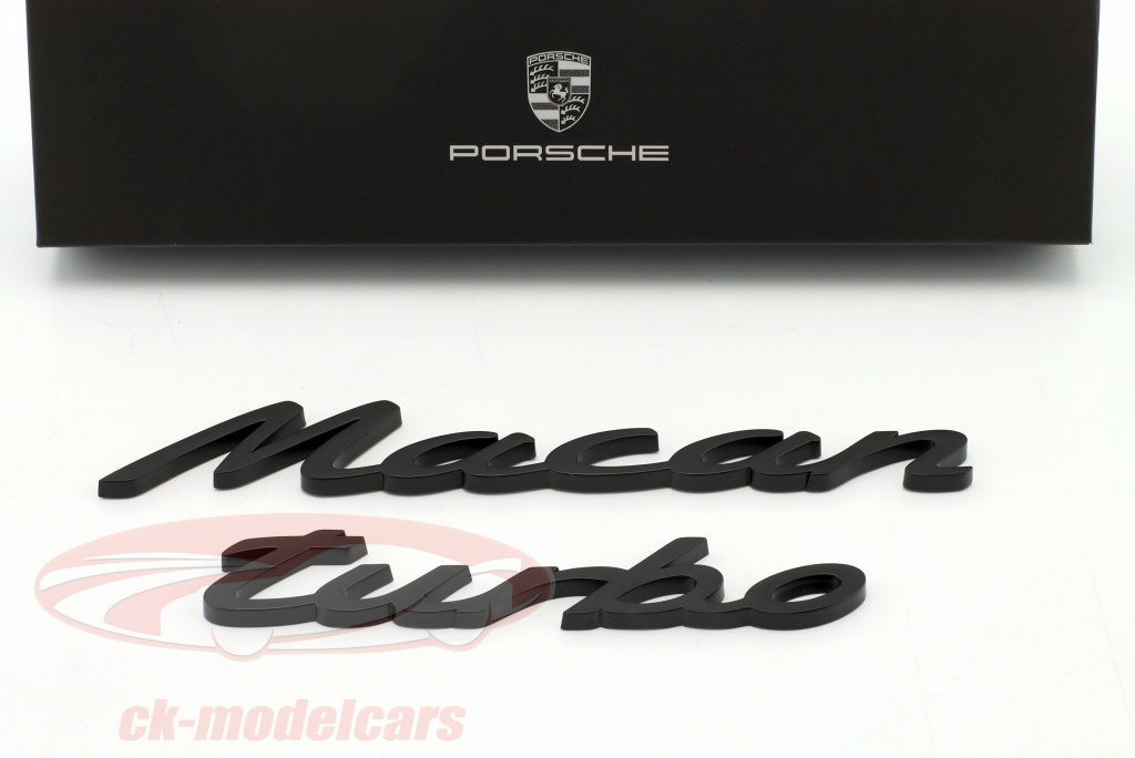 Porsche magneet ingesteld Macan Turbo zwart WAP0502080PMAC WAP0502080PMAC
