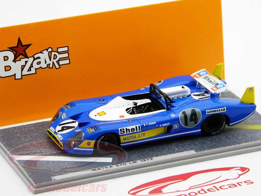Spark 1:43 Matra 670 #14 LeMans 1972 Bizarre BZ473 モデル 車 BZ473 ...