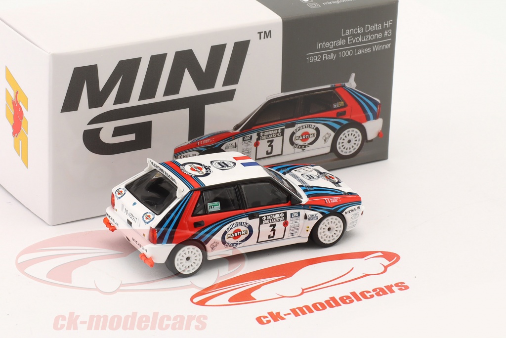 True Scale 1:64 Lancia Delta Integrale HF Evo #3 winner Rallye 1000 ...