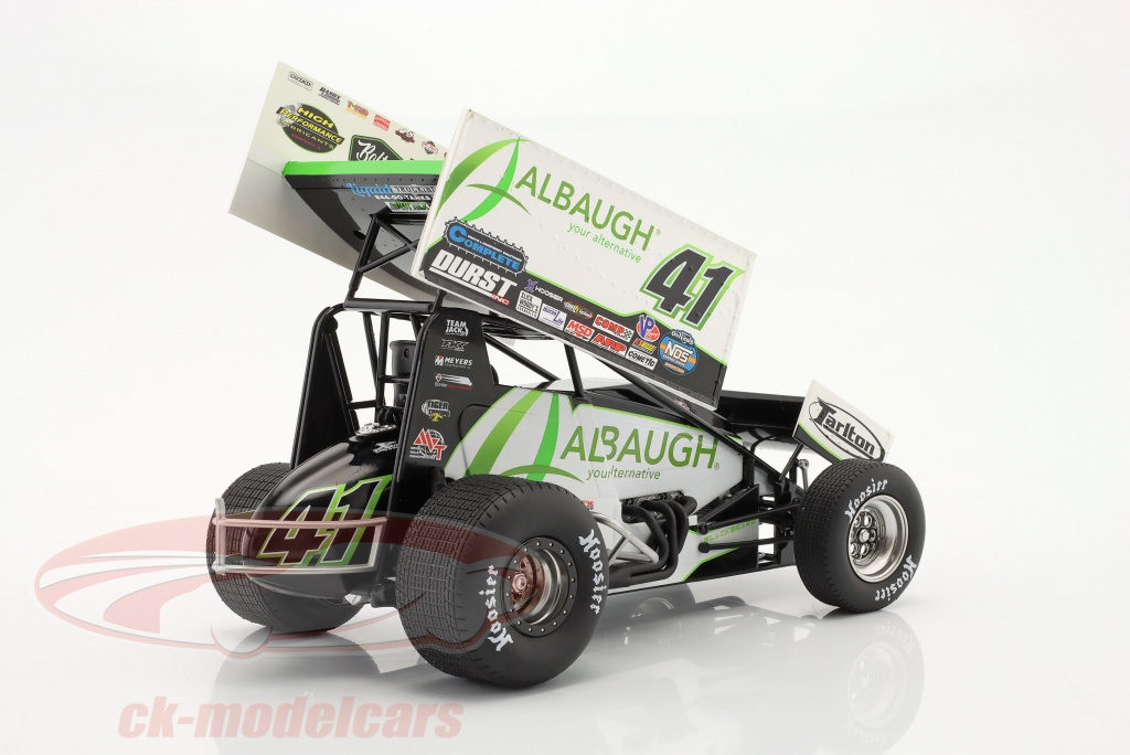 GMP 1:18 Jason Johnson Racing Sprint Car 2022 #41 A1822011 model car ...