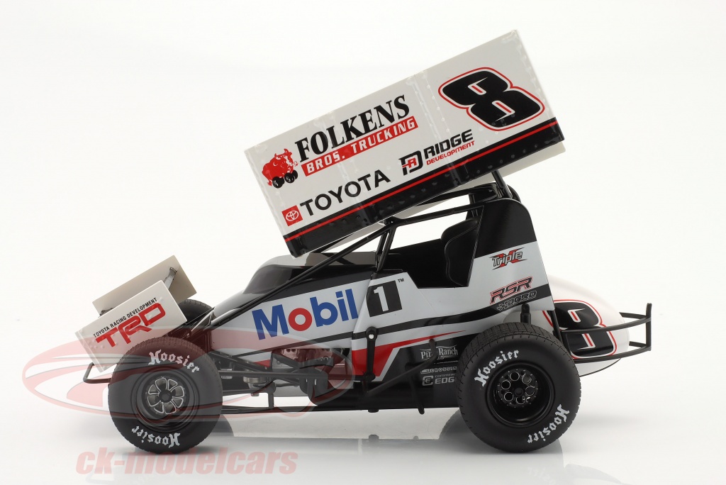 GMP 1:18 Toyota / Mobil 1 Sprint Car 2022 #8 Aaron Reutzel A1822015 モデル ...