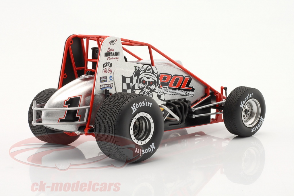 GMP 1:18 Sprint Car USAC / CRA Champion 2021 #1 Damion Gardner A1809900 ...