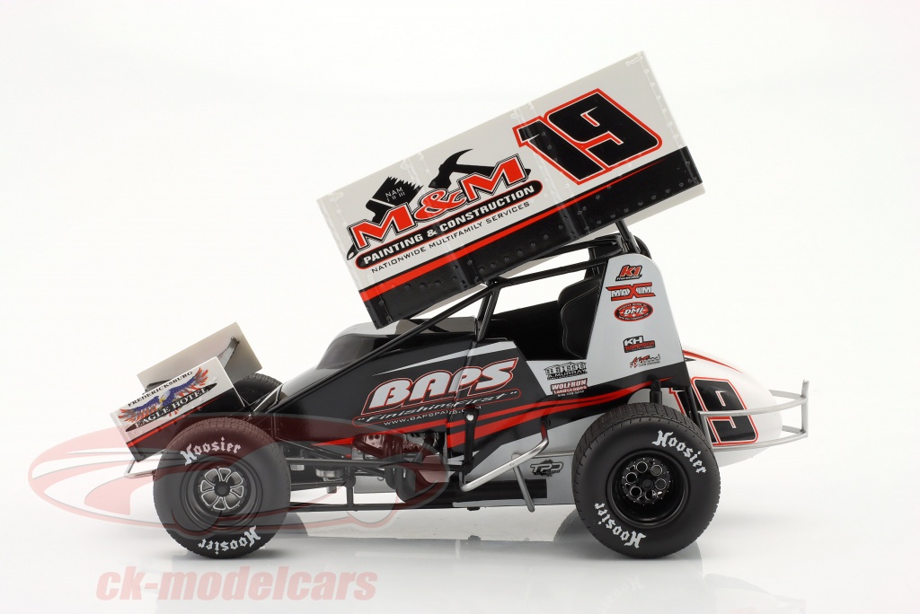 GMP 1:18 Murray-Marks Motorsports Sprint Car 2022 #19 Brent Marks ...