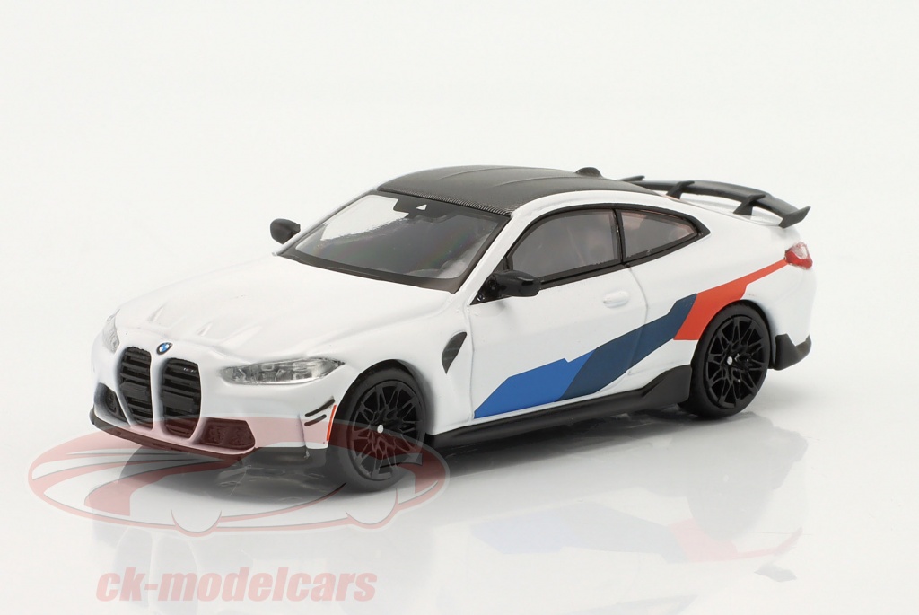 True Scale 1:64 BMW M4 M-Performance LHD (G82) альпийский белый MGT00346L модель автомобиль ...