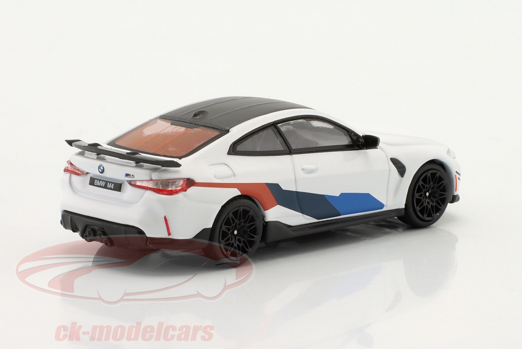True Scale 1:64 BMW M4 M-Performance LHD (G82) アルパインホワイト MGT00346L モデル ...