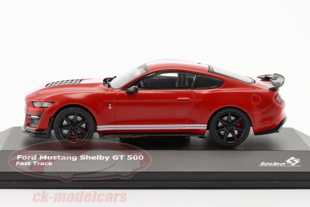 Solido 1:43 Ford Mustang Shelby GT500 Fast Track 2020 racing красный ...