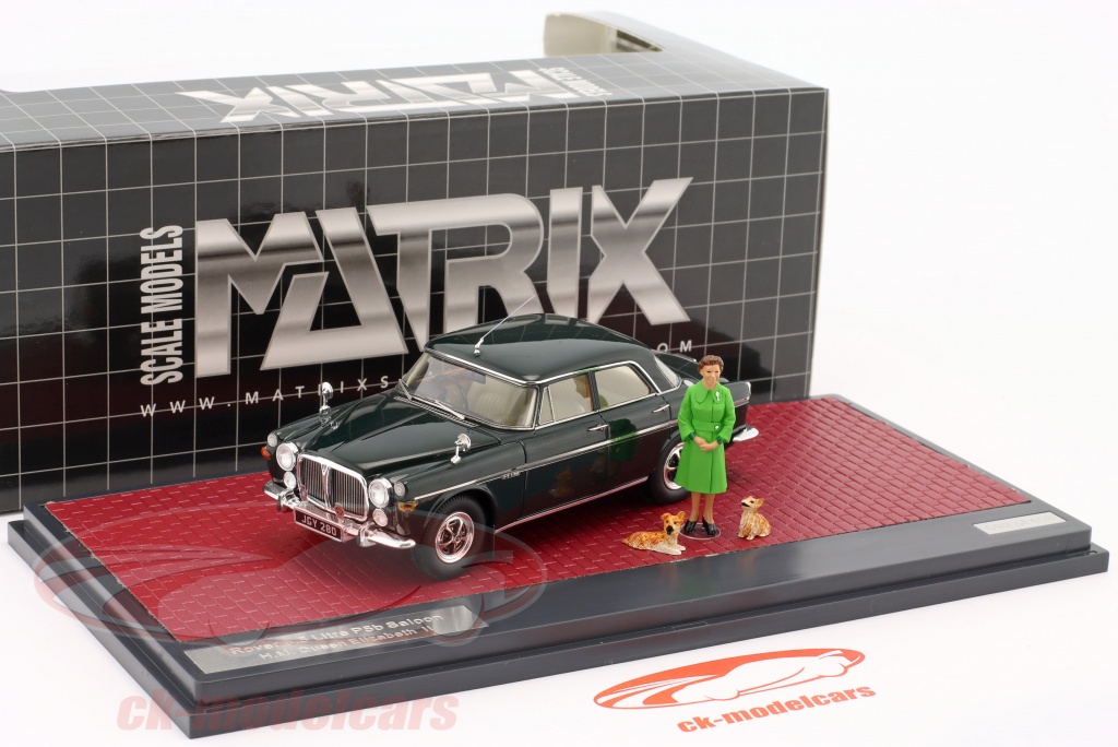 Matrix 1:43 Rover 3,5 Litre P5b H.M. Queen Elizabeth II と 形 MX41706-113 ...