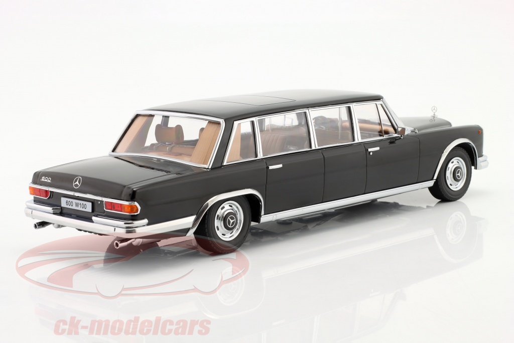 KK-Scale 1:18 Mercedes-Benz 600 Pullman LWB (W100) Baujahr 1964 schwarz ...