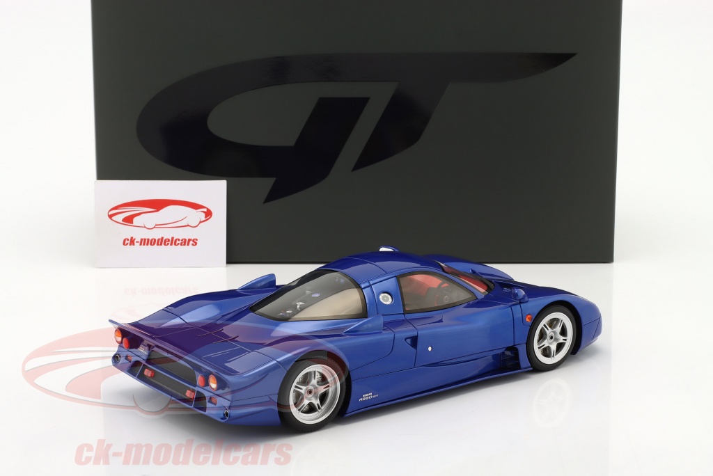 GT-SPIRIT 1:18 Nissan R390 GT1 建设年份 1997 蓝色的 GT403 模型 汽车 GT403 9580010311293