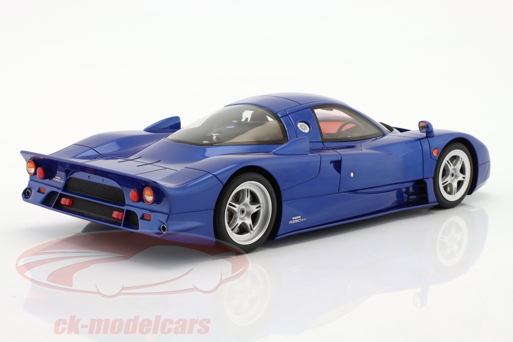 GT-SPIRIT 1:18 Nissan R390 GT1 Año de construcción 1997 azul GT403 modelo coche GT403 9580010311293