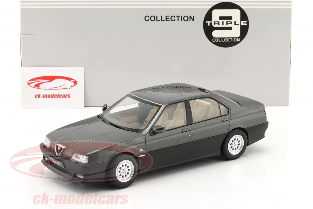 Triple9 1:18 Alfa Romeo 164 Q4 year 1994 dark grey metallic T9-1800325 ...